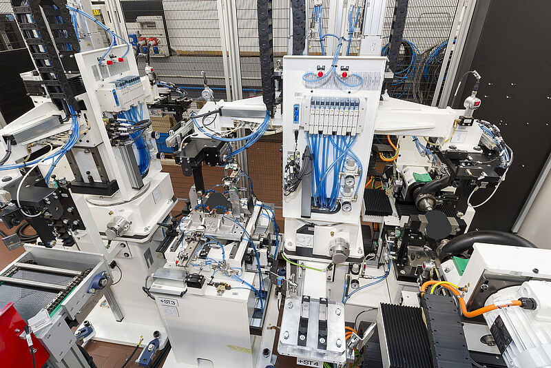 Horizontal balancing machines for electric motors | Hofmann: the Original!